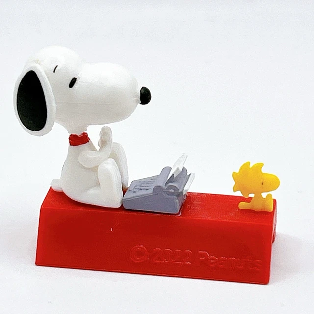 SNOOPY PEANUTS CASHIER Woodstock Choco Egg Mini Figure Mascotte Furuta ...