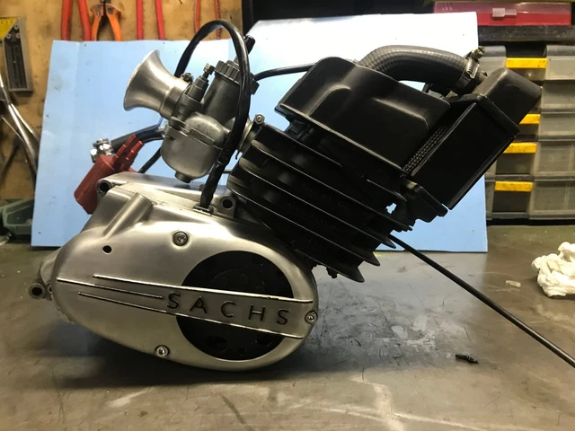 MOTORE SACHS 80CC.5 MARCE ACCENSIONE MOTOPLAT BOBINA BING 24 RADIATORE ...