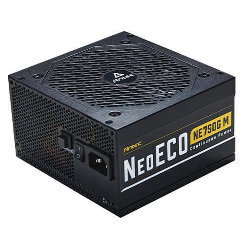ANTEC NEO ECO Modular NE750G M EC 750W Modulare 80+ Gold Attivo PFC ATX ...
