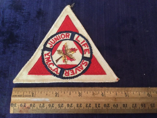 VINTAGE YMCA , Junior Life Saver Patch , Large $11.95 - PicClick CA