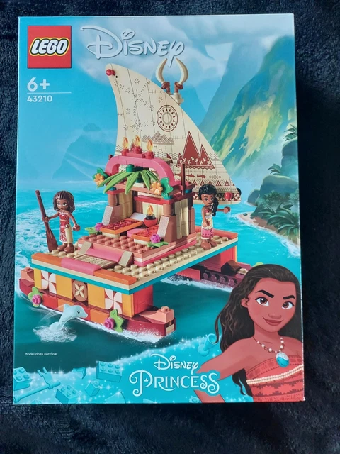 LEGO DISNEY PRINCESS Moana's Wayfinding Boat 43210 Retired New Sealed £ ...