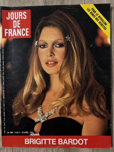 JOURS DE FRANCE / Brigitte Bardot / N°888 / 1971 EUR 25,00 - PicClick FR