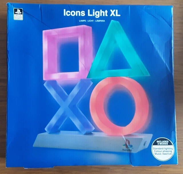 PLAYSTATION ICONS LIGHT XL By Paladone, Official Licensed Product- New ...