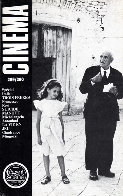 AVANT-SCÈNE CINÉMA N° 289/290 - SPECIAL ITALIE - Rosi -Antonioni -Mingozzi-1982 EUR 5,00 ...