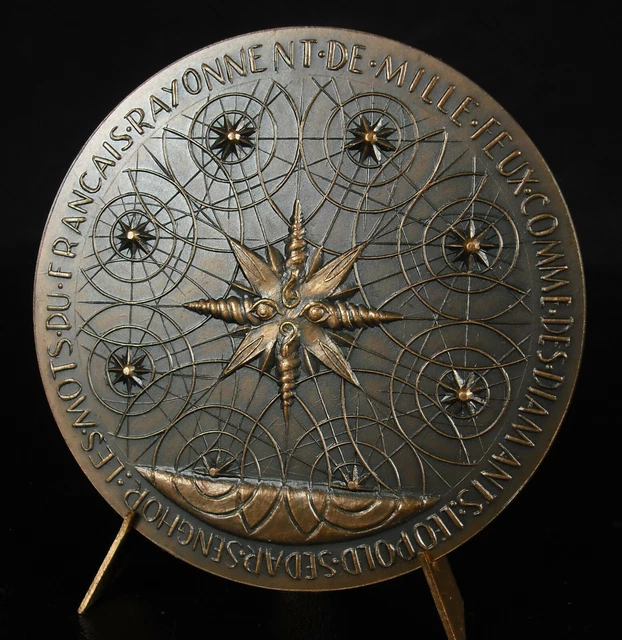 ONESIMUS RECLUS GEOGRAPHER Medal Rhumb Line Wind Pink Contino Map $256. ...