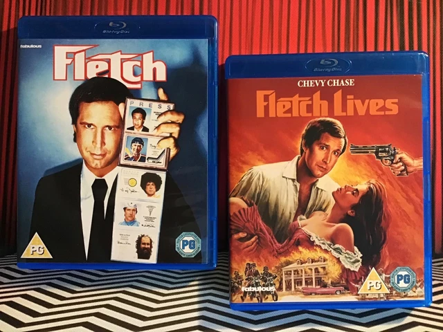 FLETCH + FLETCH LIVES (Blu-ray x2) CHEVY CHASE. 2-Film Collection. 80's ...
