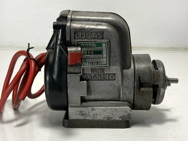 LUCAS SR SR1 Magneto Stationary Engine / Motorcycle / Marine old ...