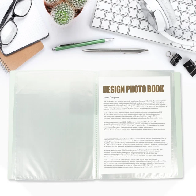 DISPLAY FOLDER FILE Organizer Practical File Folder Container Multi-use ...