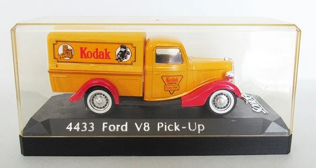 VÉHICULE MINIATURE NEUF "Solido" 4433 Ford V8 Pick-Up Publicité Kodak ...
