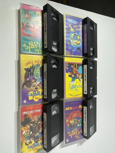 6 X THE Wiggles VHS Bundle ABC Kids VHS Vintage Wiggles Original Cast ...