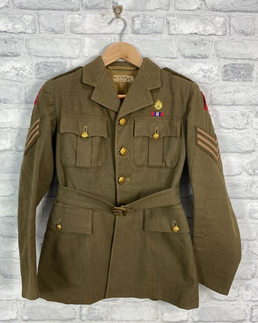 WW2 BRITISH ARMY Womens ATS Sergeants Uniform Jacket (PG140R) £50.00 ...