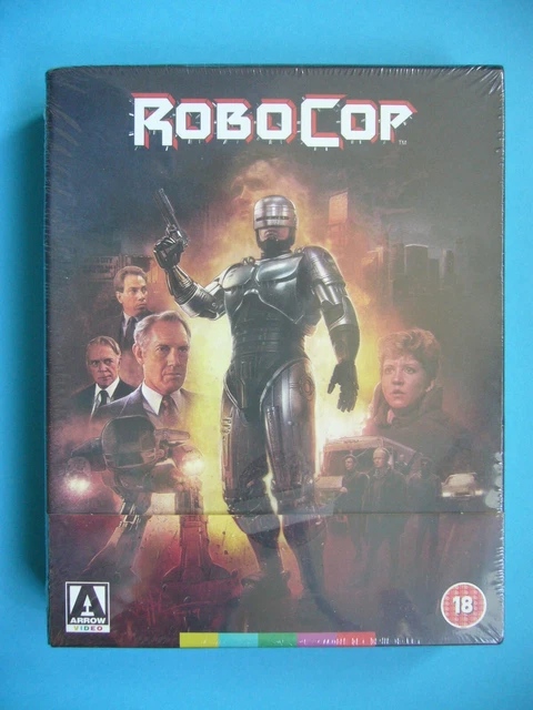 ROBOCOP ARROW VIDEO Limited Edition Blu-Ray Box Set New Sealed OOP £39. ...