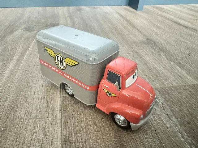 DISNEY PIXAR CARS Miles Meat Truck Malone Deluxe 1:55 Diecast £14.99 ...