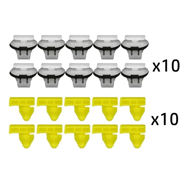 PROFESSIONAL GRADE MOULDING Clips Set for Nissan Juke 76882JG10A ...
