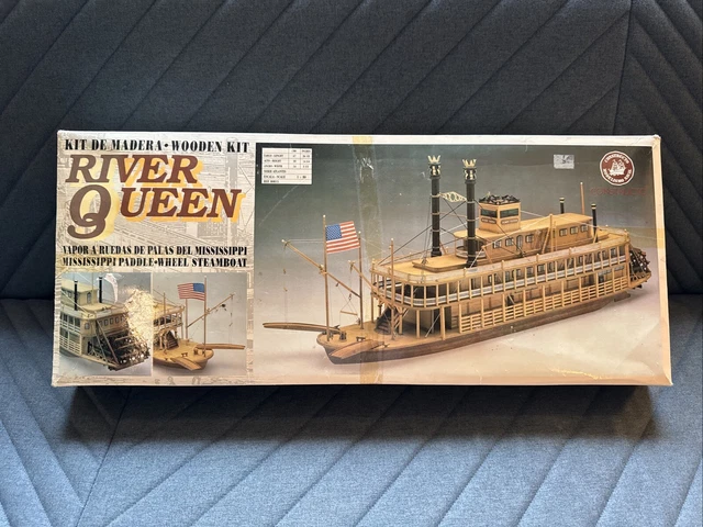 CONSTRUCTO RIVER QUEEN 1/80th Scale Wooden Model Kit £87.45 - PicClick UK