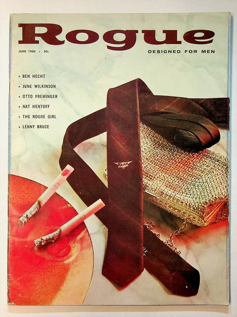 ROGUE FOR MEN/DESIGNED for Men Magazine 1st Series Vol. 5 #4 FN 1960 £ ...