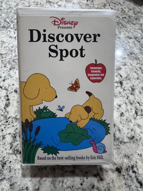 DISCOVER SPOT VHS Disney Educational Preschool Eric Hill White ...