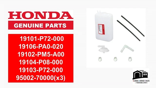 HONDA OEM INTEGRA DC2 Type-R SIR 96 Coolant Reservoir Tank Set £76.93 ...