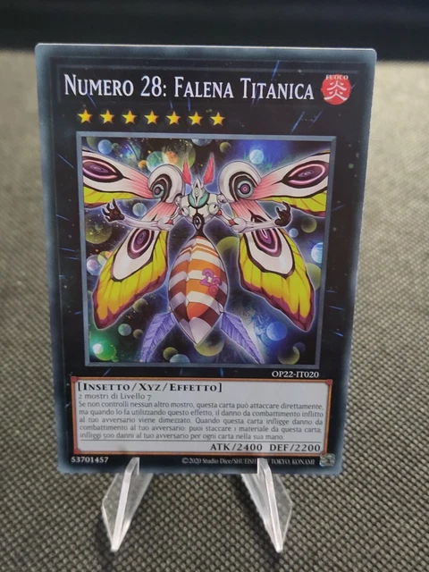 NUMERO 28 FALENA Titanica OP22-IT020 Yu-Gi-Oh Yugioh Yu Gi Oh EUR 1,00 ...