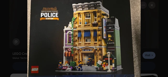 LEGO ICONS POLICE Station 10278 Building Kit New Retired (Brand New And ...