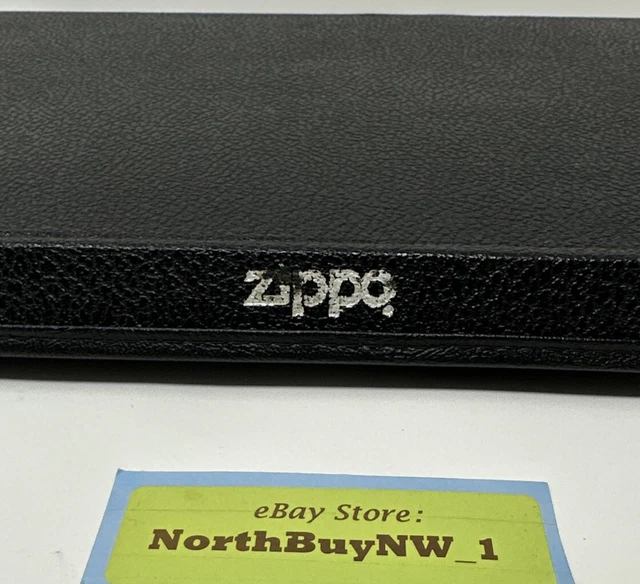 VINTAGE ZIPPO LIGHTER Collector's Display Case Storage Box Retail ...