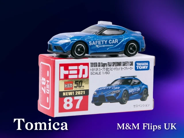 TAKARA TOMY TOMICA No. 87 Toyota GR Supra Fuji Speedway Safety Car ...