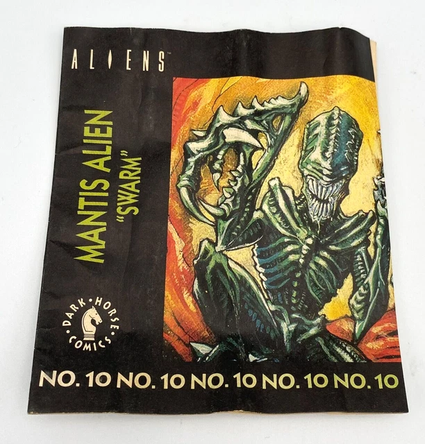 MINI BANDE DESSINÉE Aliens Mantis Alien Swarm n°10 cheval noir bande ...
