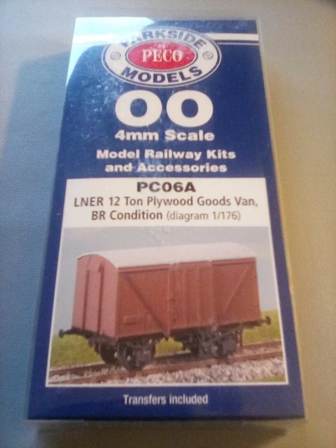 PARKSIDE PC 06A LNER/BR 12T Ply Goods Wagon Kit Lot 1 £13.99 - PicClick UK