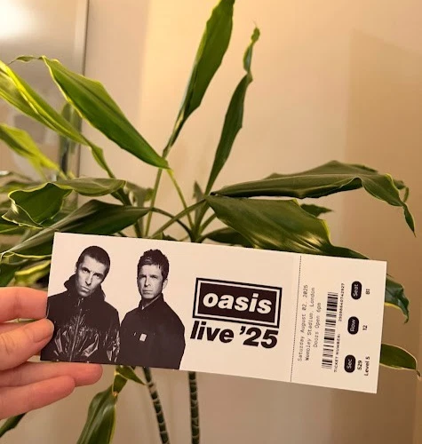 OASIS SOUVENIR CONCERT Ticket Live 25' Tour 2025 | Surprise Gift Reveal ...