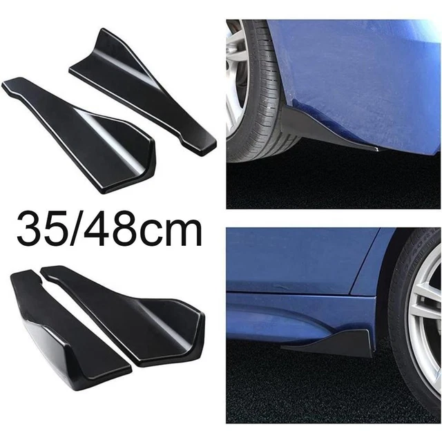 SPOILER SPLITTER CAR Side Skirt Bumper Bars Diffuser Scratch Protector ...
