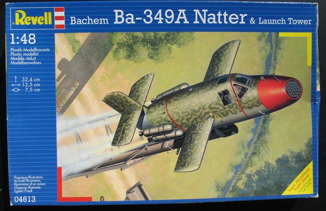 REVELL 04613 BACHEM Ba-349A Natter + Launch Tower 1:48 kit di montaggio ...