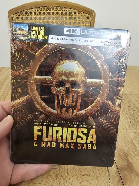 FURIOSA: A MAD Max Saga 4K Limited Steelbook Edition 4K UHD/Blu-ray/Digital New EUR 46,49 ...