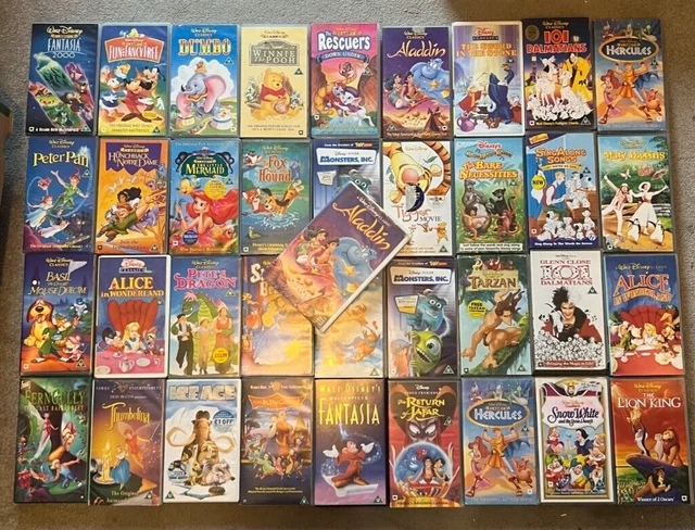 VHS BUNDLE 37 Tapes, Disney Classics And Others £19.95 - PicClick UK