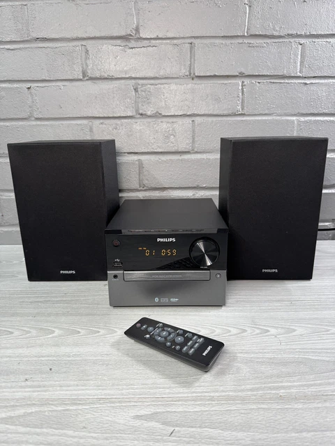 PHILIPS MICRO MUSIC System with Bluetooth/Hifi System CD Player USB ...