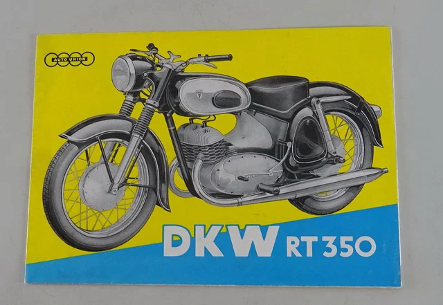 PROSPECTUS / BROCHURE DKW Rt 350 EUR 55,96 - PicClick FR