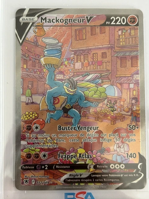 CARTE POKÉMON MACKOGNEUR V ALT 172/189 Astres Radieux CCC 9.5 EUR 117 ...