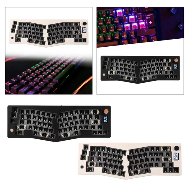 MECHANICAL KEYBOARD DIY Tri Mode Via Programmable Bluetooth £68.64 ...