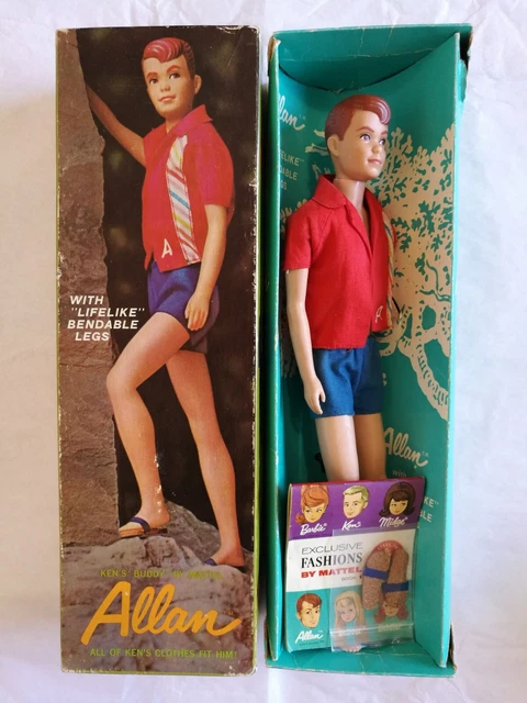 ALLAN BARBIE ANNI 60 Vintage Mattel EUR 180,00 - PicClick IT