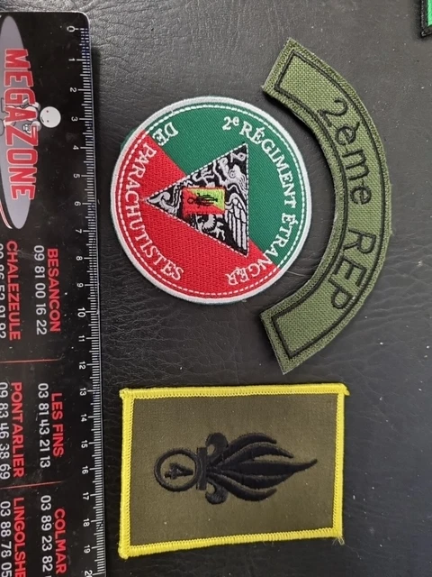 3 PATCH ECUSSON legion étrangère dont 2°REP Parachutiste EUR 30,00 ...