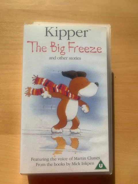 KIPPER THE DOG: bundle of 3 x vhs tapes, The Big Freeze/Xmas Eve/Kipper ...