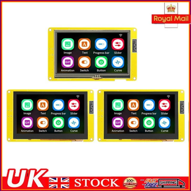 ESP32 RGB LCD TFT Module 8M PSRAM 16M Flash 4.3inch Smart Display Screen £24.09 - PicClick UK