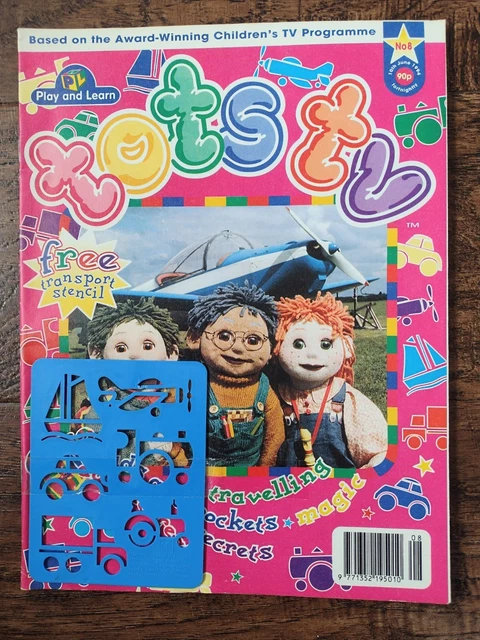 TOTS TV PLAY and Learn Magazine - Issue 8 With Free Stencil. 1994 £7.95 ...