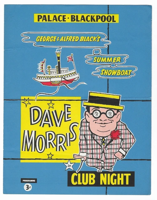PALACE THEATRE BLACKPOOL 1958 Dave Morris Margo Henderson Victor ...