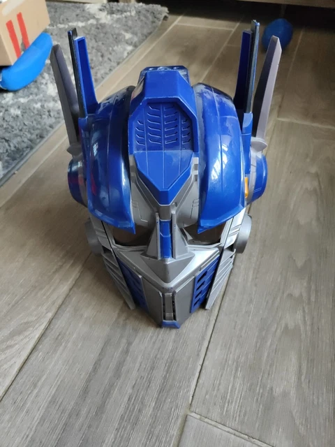 HASBRO TRANSFORMER OPTIMUS PRIME Talking Voice Changing Helmet Mask £16 ...