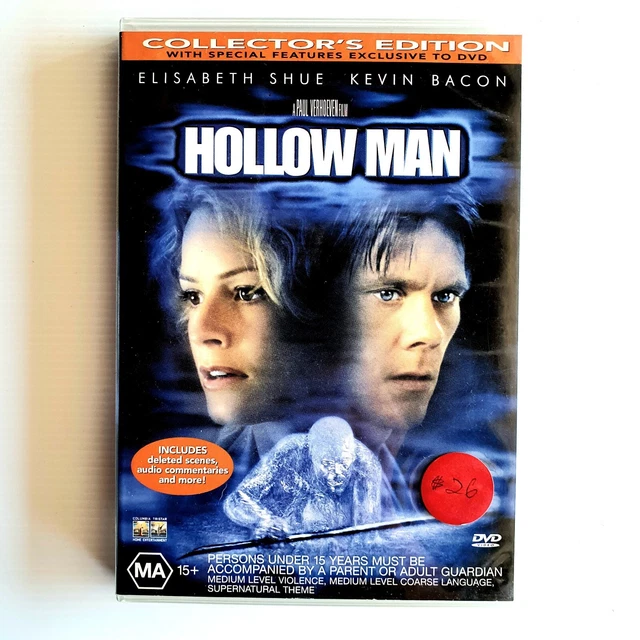HOLLOW MAN | Collector's Edition DVD 2000 Scifi Thriller, Kevin Bacon ...