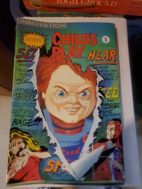 CHILD'S PLAY 1-4 Complete Set Innovation Comics Chucky Horror First ...
