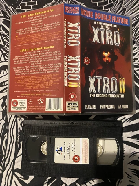 XTRO & XTRO Ii The Second Encounter Movie Double Feature Pal Vhs Video £3.82 - PicClick UK