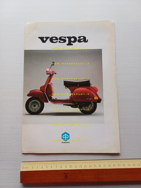 PIAGGIO VESPA 125 PX Arcobaleno depliant originale italiano EUR 18,00 - PicClick IT
