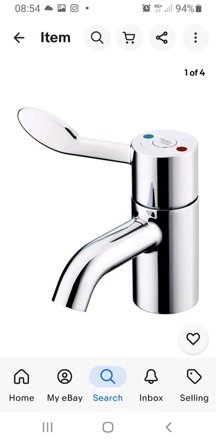 ARMITAGE SHANKS CONTOUR 21 Plus Thermostatic Basin Mixer Tap Chrome ...