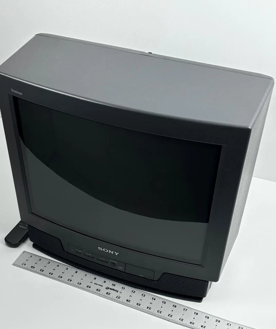 VINTAGE 1993 SONY Trinitron KV-20TR23 CRT 20in TV Retro Gaming Monitor ...